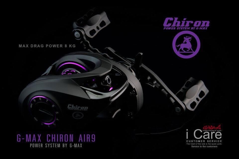 G-MAX Chiron air9 รอบ9.1:1 ลูกปืน 9+1 น้ำหนักตัวรอก ~172g บอดี้รอกเป็น ...