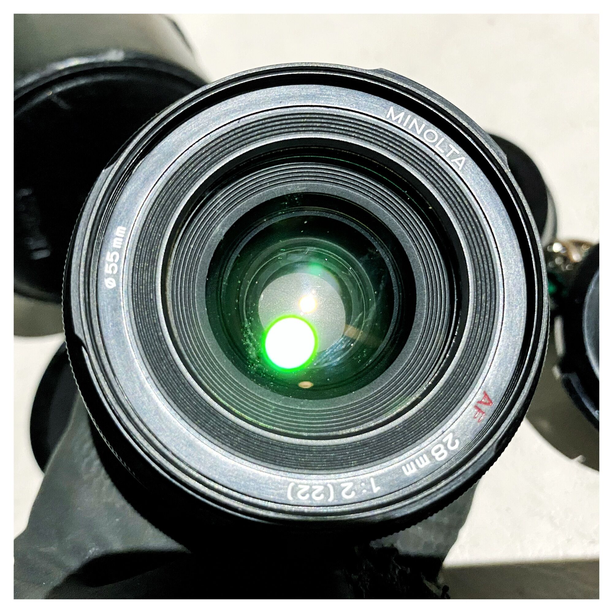 Lens Minolta 28mm. 1:2.0 - Sinfim Camera - ThaiPick