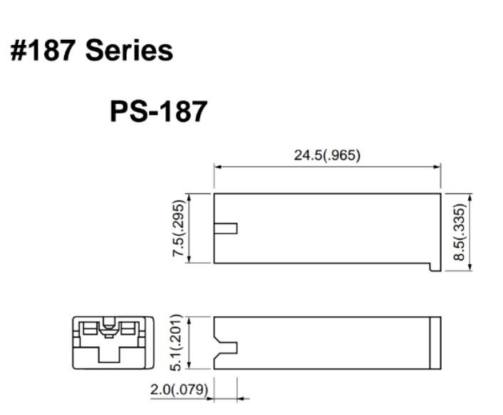 Housing Connector PS-187(N) JST - 999 คอนเนคเตอร์ - ThaiPick
