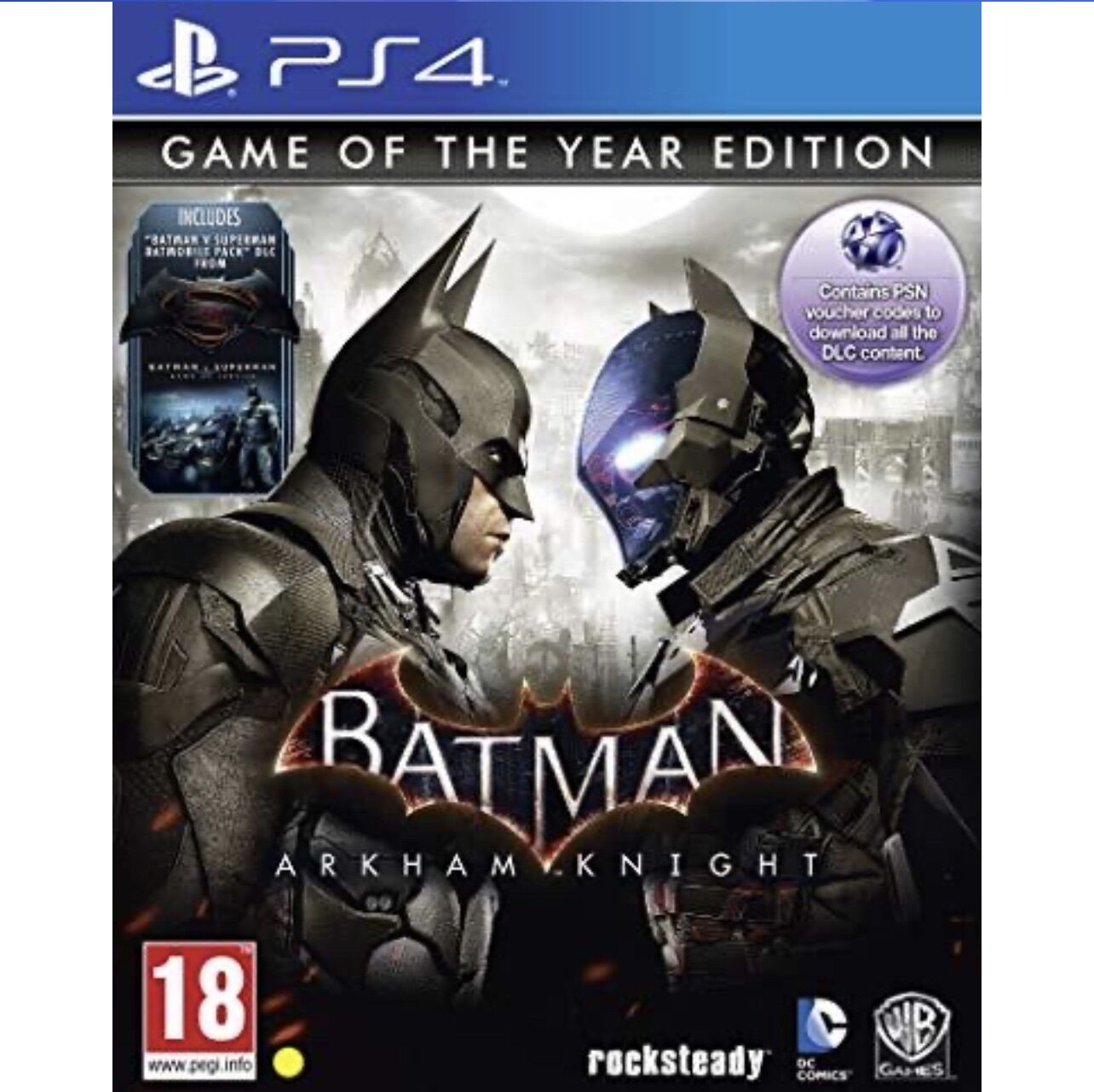 แผ่นเกมส์ Batman Arkham Knight (PS4) [Game of the Year GOTY Edition] z2 ...