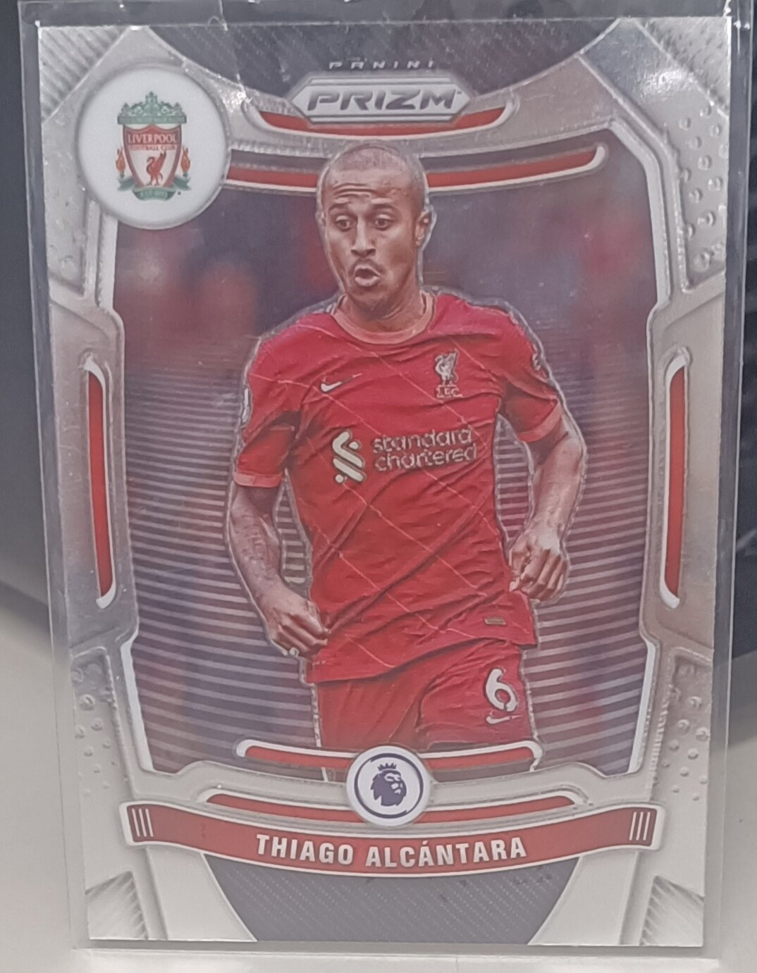 Liverpool cards soccer panini prizm base card 2022 | Lazada.co.th