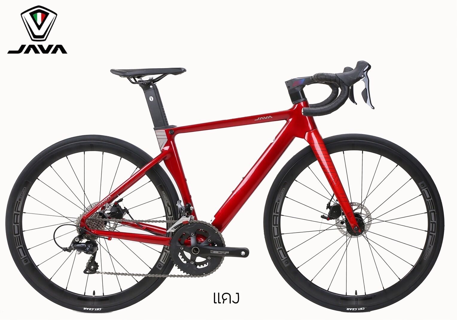 ใหม่ล่าสุด!! จักรยานเสือหมอบ Java Siluro 6 ดิสเบรคกึ่งน้ำมัน เฟรม ...