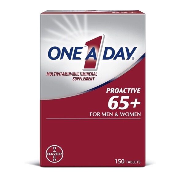 🌟พร้อมส่ง🌟วิตามินรวมสำหรับผู้สูงอายุ65+🇺🇸 One A Day Proactive 65+, Mens ...