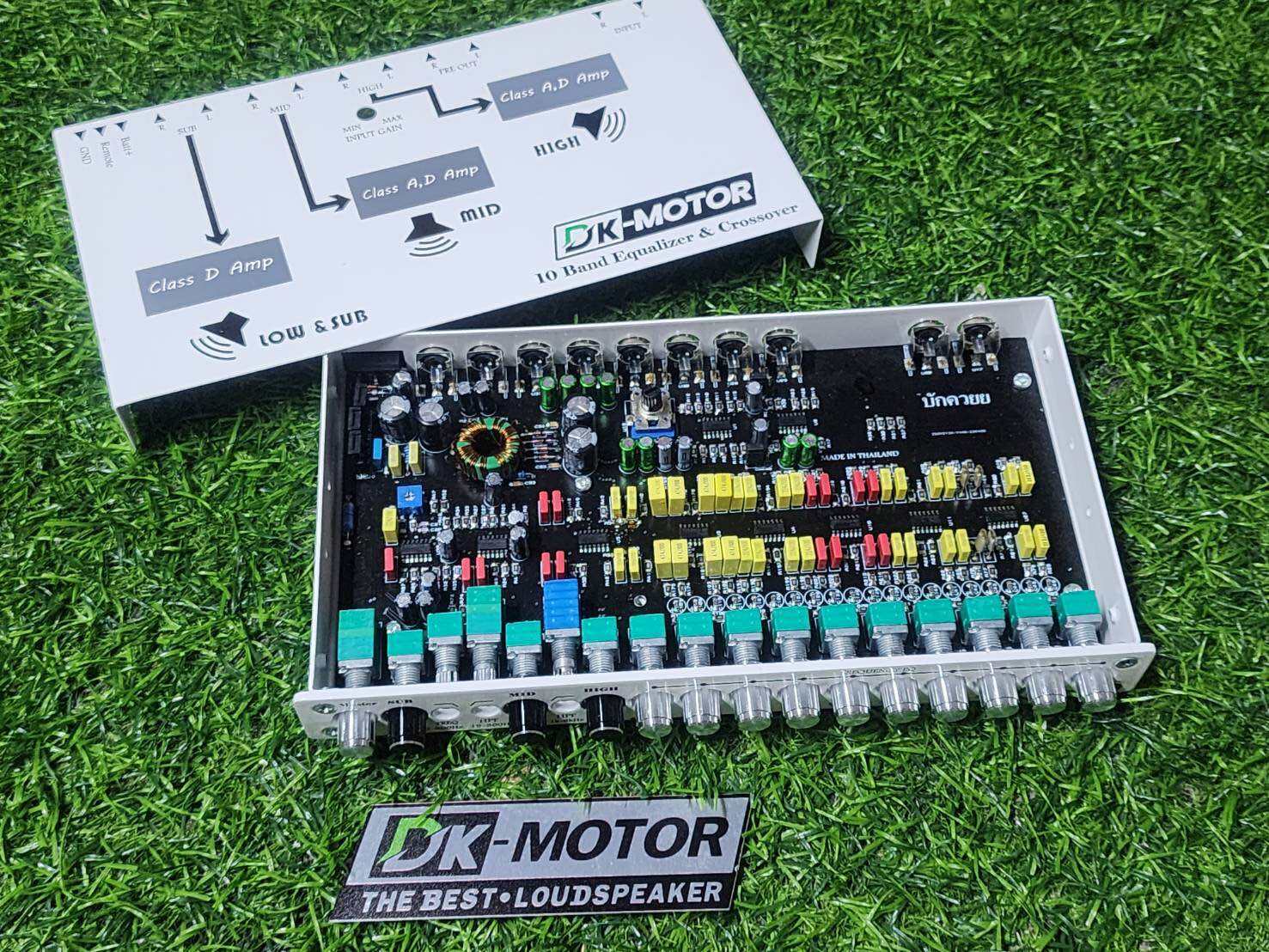 ปรี10แบรน ตัวTOP DK-MOTOR ตัวแข่ง ปรี10แบน มีคลอส3ทางแยกในตัว เบส-กลาง ...