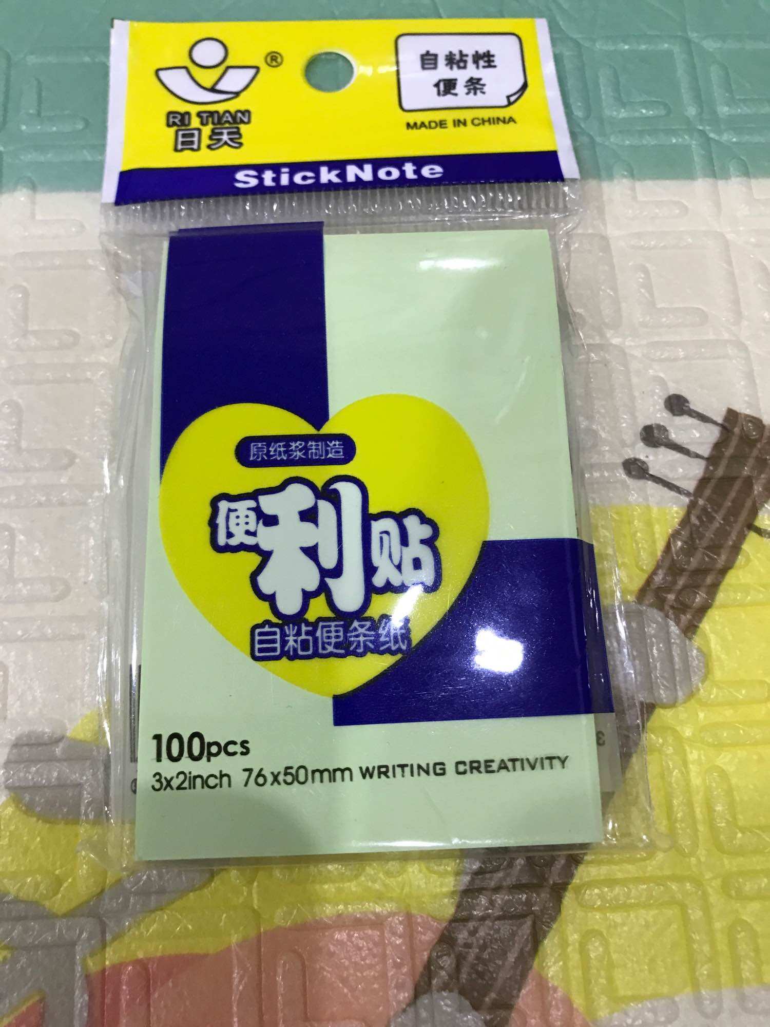 Post it sticky note โพสท์อิท กระดาษสีพาสเทล 76*50mm 100แผ่น | Lazada.co.th