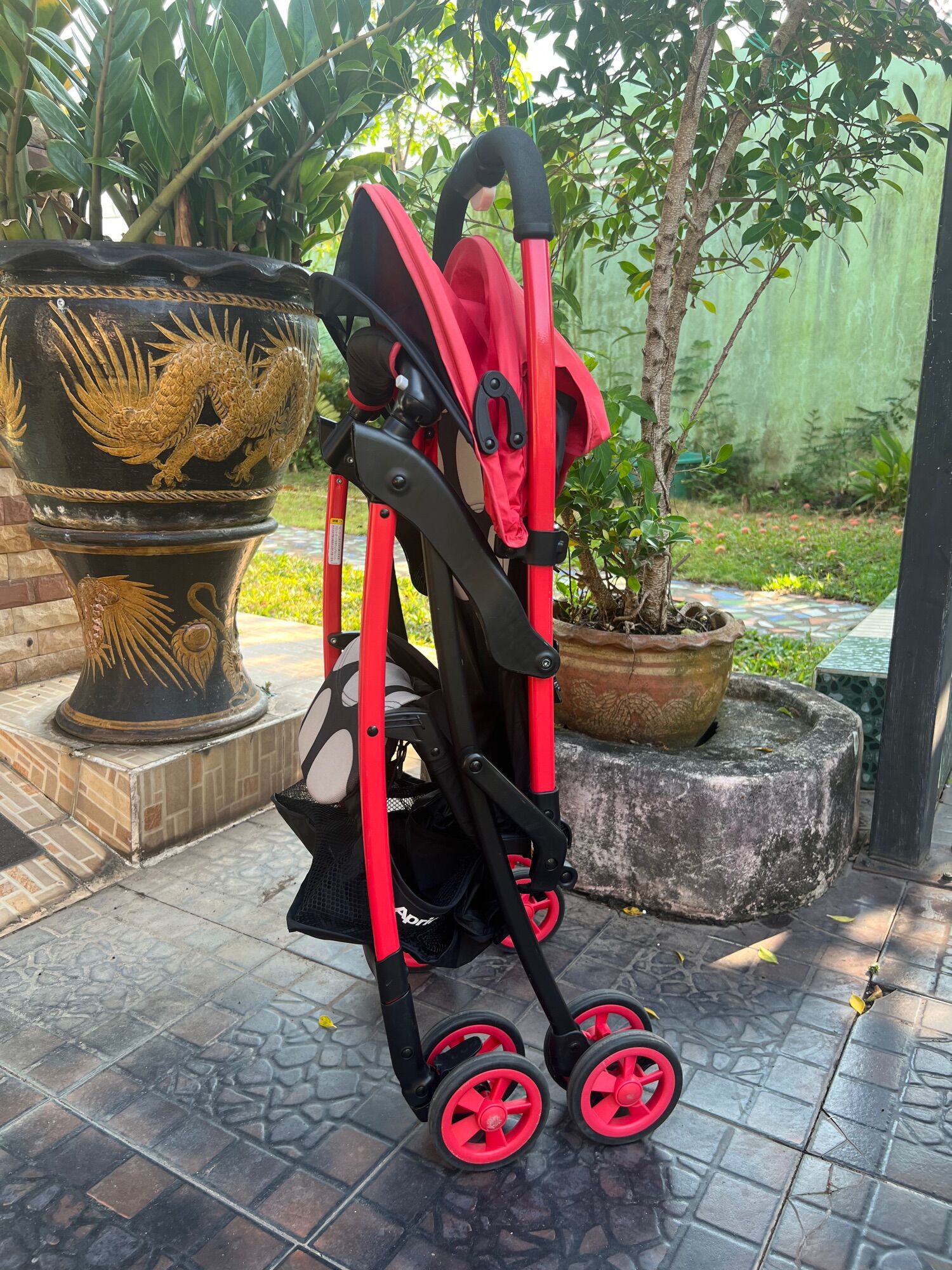 รถเข็นเด็ก APRICA รุ่น MAGICAL AIR PLUS HIGH SEAT รุ่นใหม่ สภาพสวย 90 ...