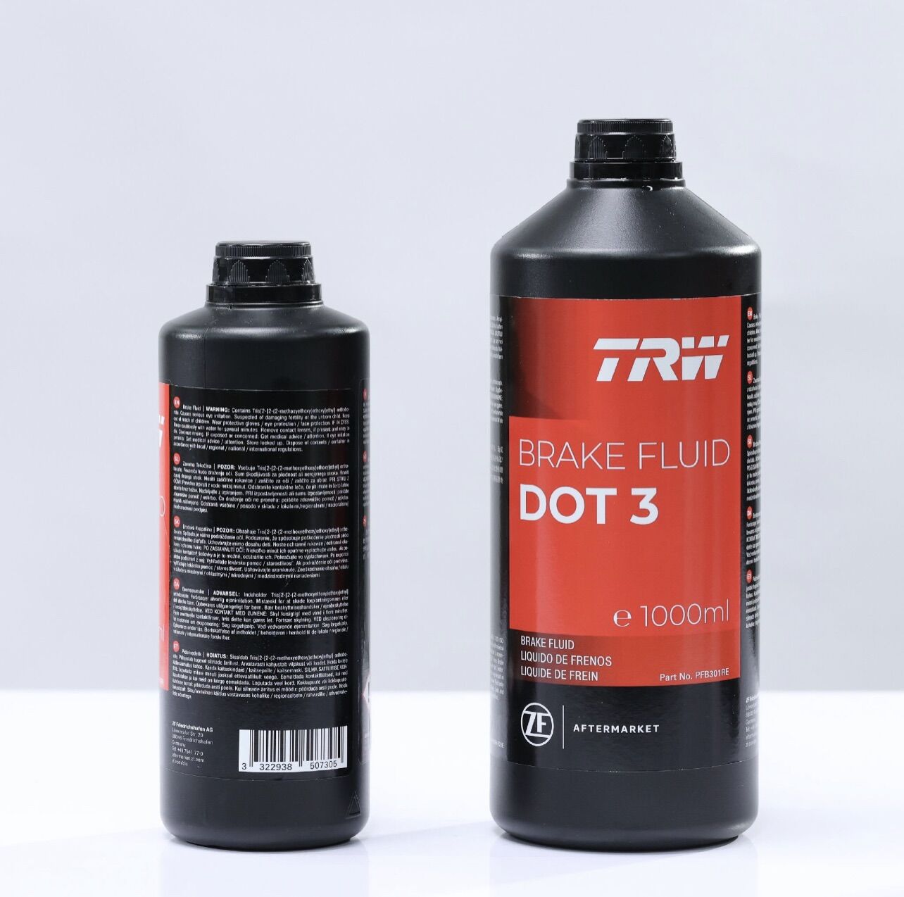 TRW น้ำมันเบรค DOT3 ขนาด 500 ml. และ 1000 ml. TRW Brake Fluid สำหรับรถ ...