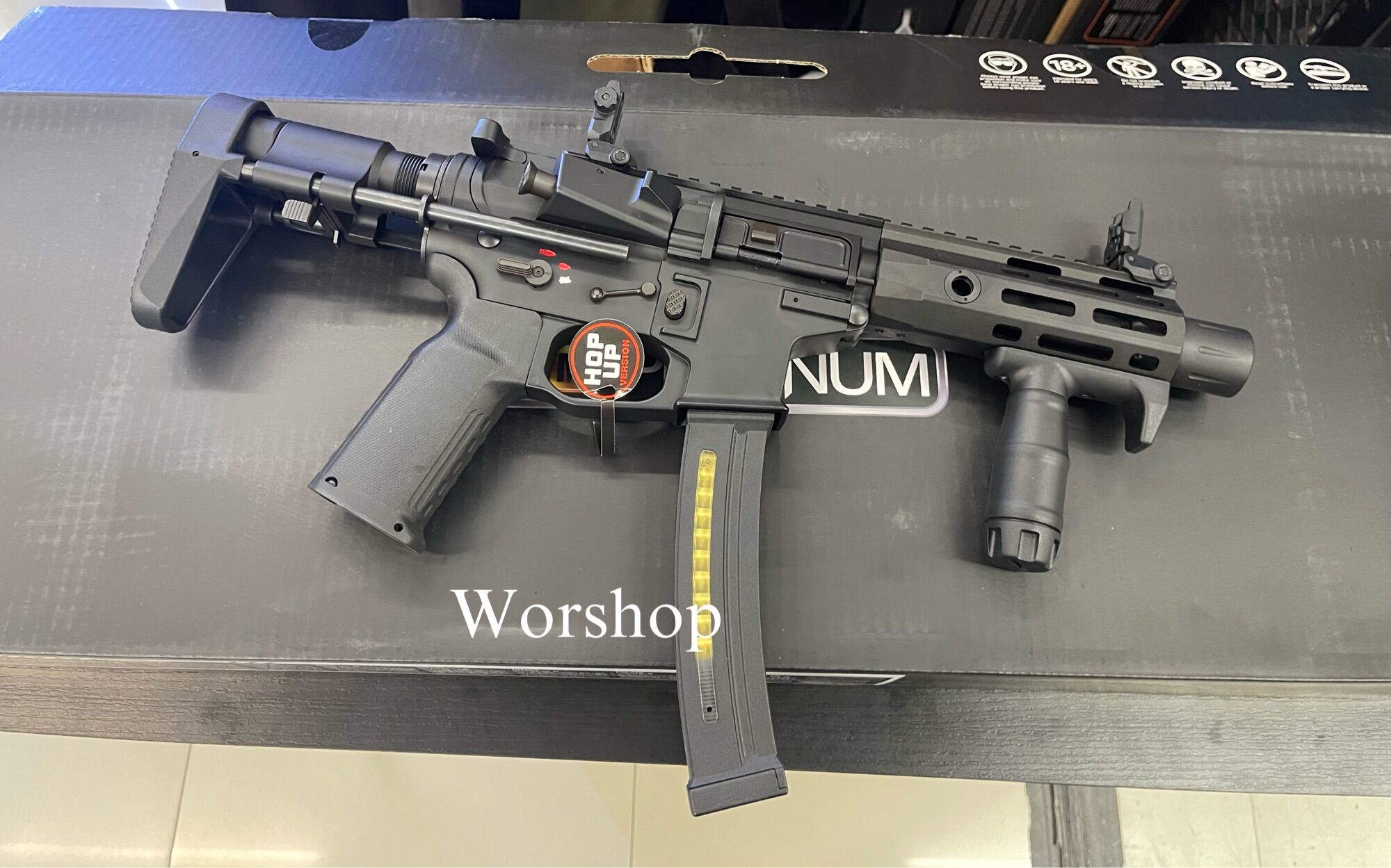 ปืนบีบีกัน รุ่น AR9 PDW - Cyma CM.106 Platinum มือ1 | Lazada.co.th