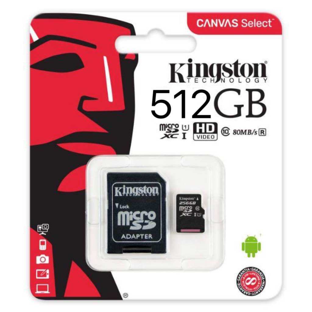 เมมโมรี่การ์ด Kingston Micro SD card Memory Card 32GB 128GB256GB512GB ...