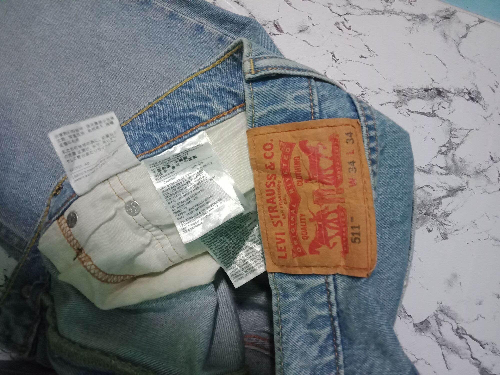 Levis 511 แท้มือสองรายละเอียดสินค้าตามรูปครับ - อุทัย ยีนส์สามแยก ...