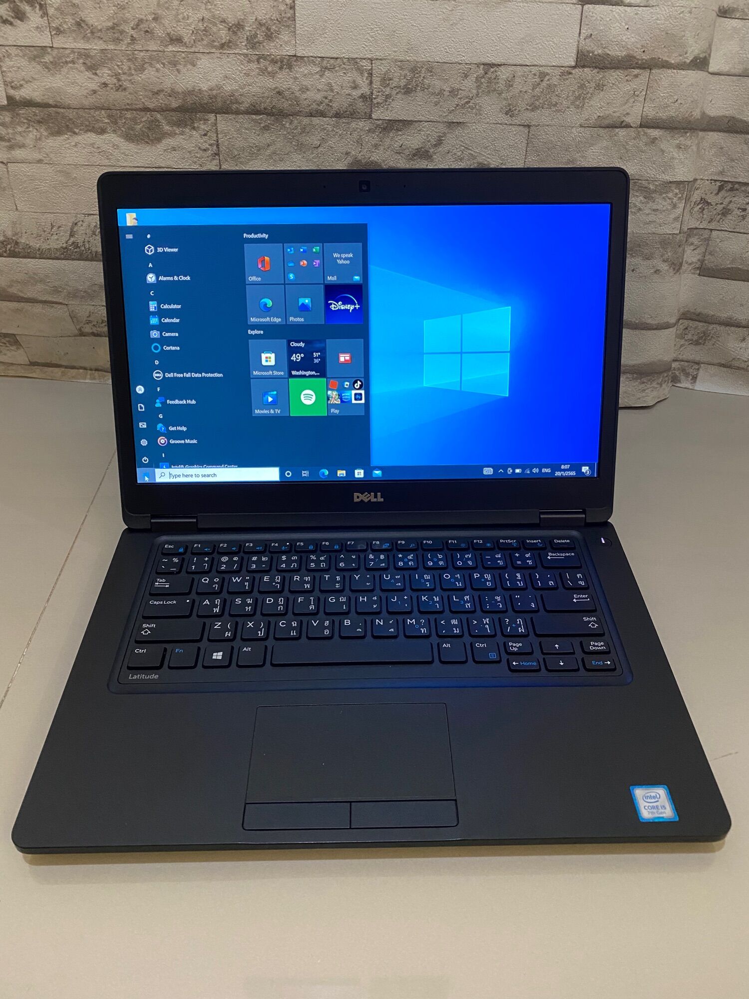 Dell Latitude E5480 core i5 gen 7 แรม 8 GB จอ 14 นิ้ว Full HD โน๊ตบุ๊ค ...