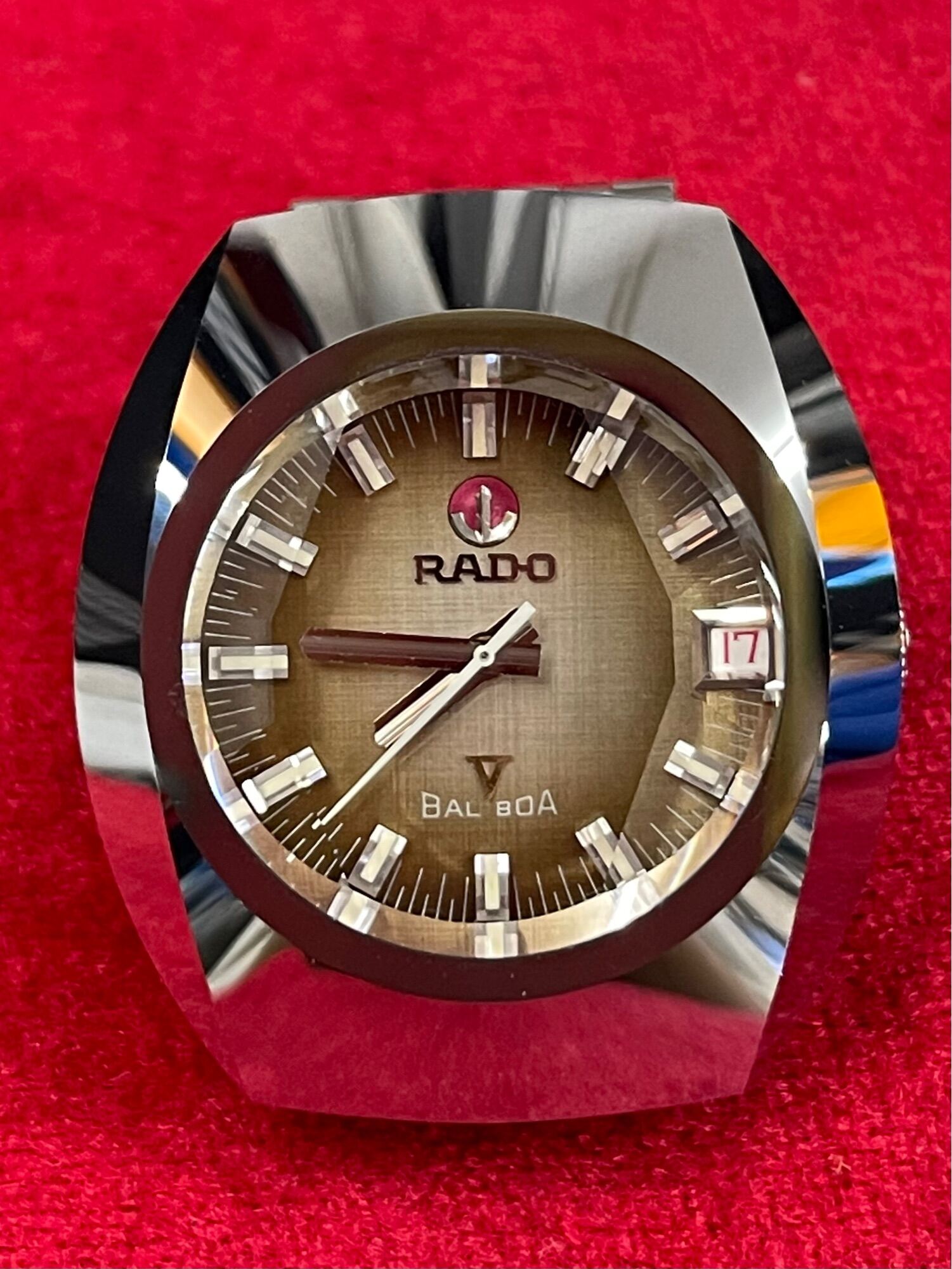 RADO BALBOA 25 jewels Automatic ตัวเรือนคาไบรท์ นาฬิกาผู้ชาย นาฬิกามือ ...