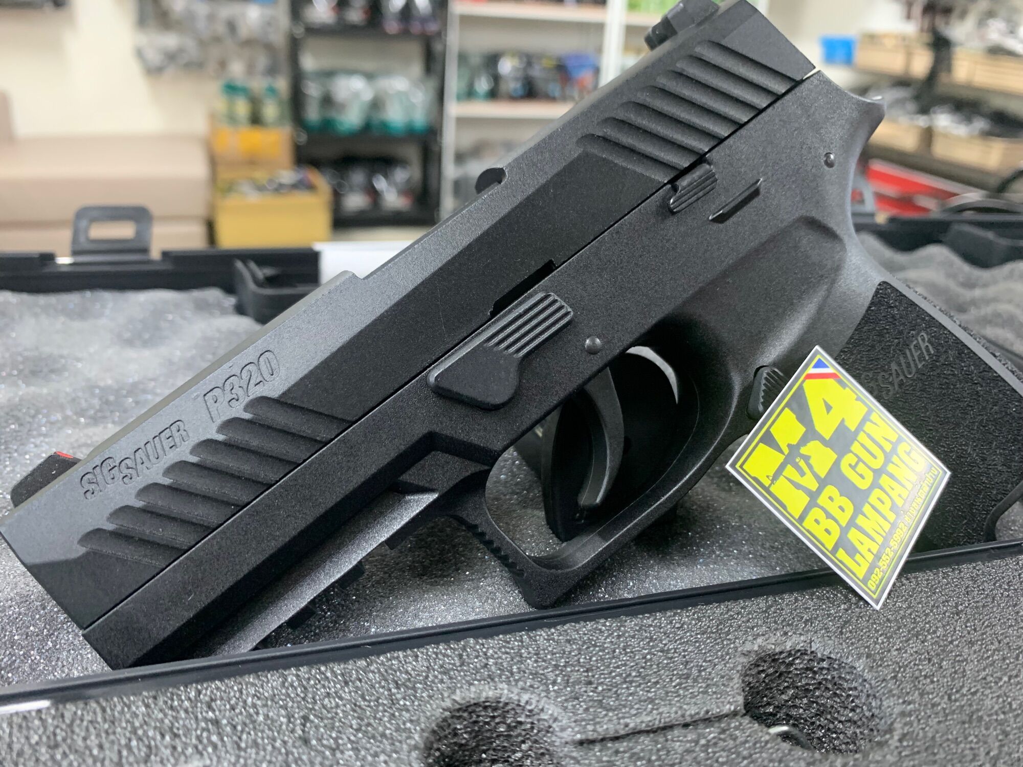 [ โปร ] แบลงค์กัน Ceonic SIG SAUER P320 9mm.P.A.K. 2 แม็กกาซีน สีดำ ...