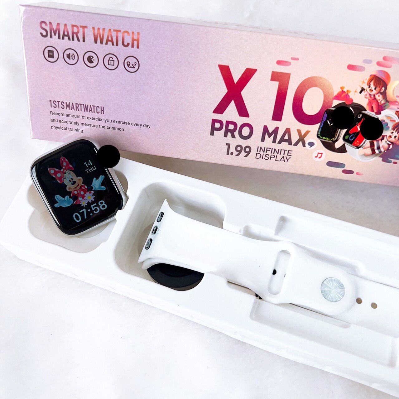 ใหม่ล่าสุด X10 Pro Max 2023 สมาร์ทวอชใหม่ล่าสุด มีเกมส์วัดอุณหภูมิได้ ...
