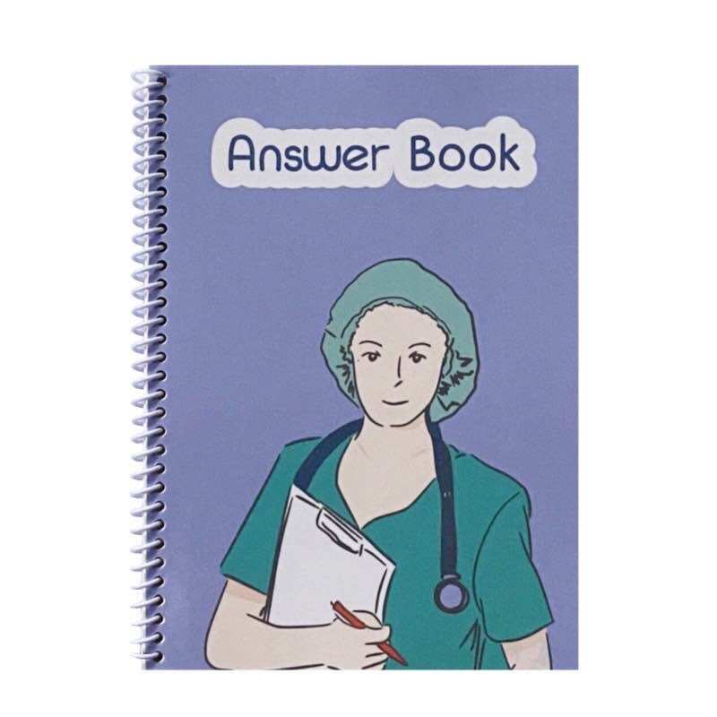 สมุดกระดาษคำตอบแบบฝน แบบกา ขนาดA5 Answer Book | Lazada.co.th