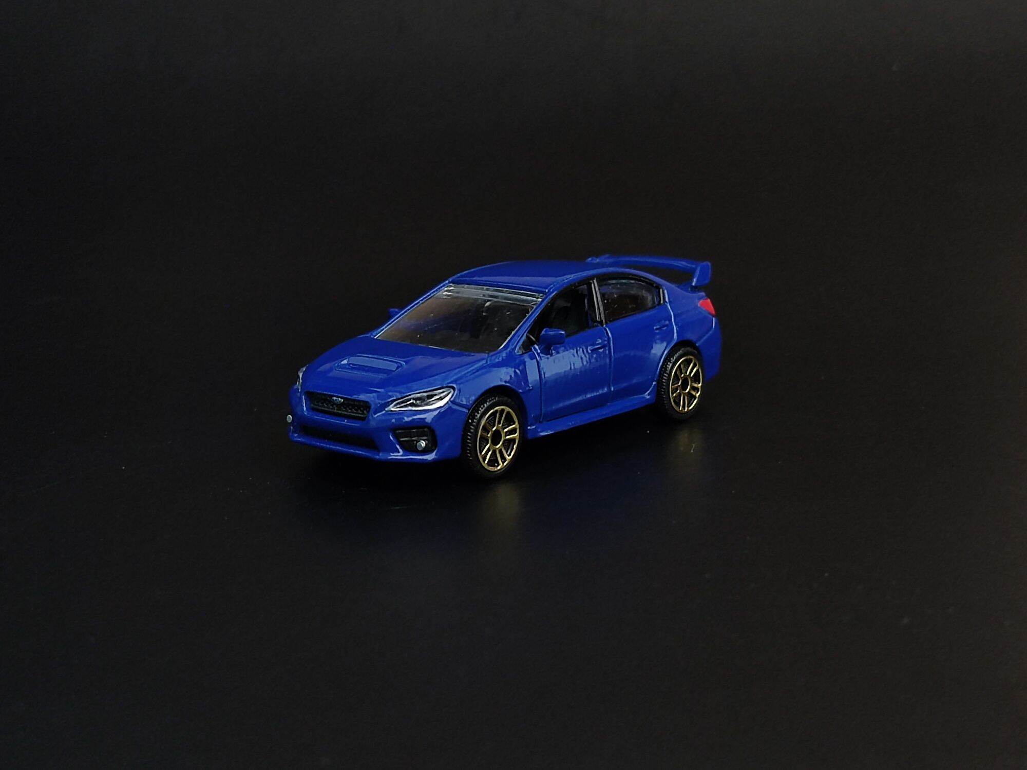 majorette subaru wrx sti สีน้ำเงิน | Lazada.co.th