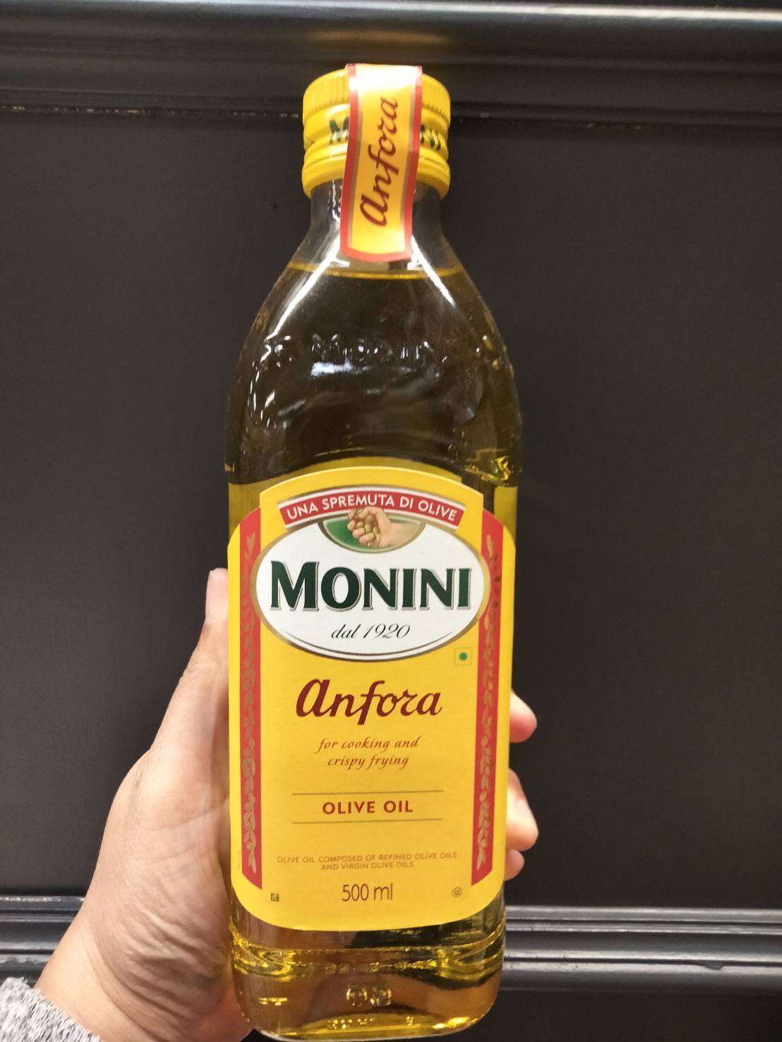 Monini Anfora Pure Olive Oil น้ำมันมะกอก อันโพราเพียว โมนี่นี่ 500กรัม ...