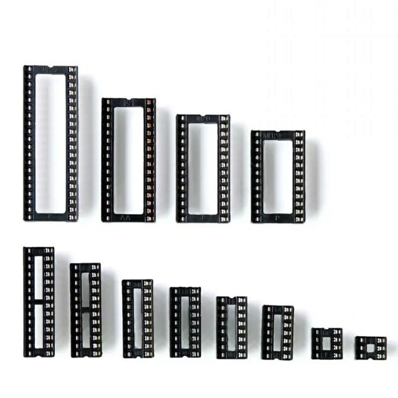 ซ็อกเก็ต IC DIP6 DIP8 DIP14 DIP16 DIP18 DIP20 DIP28 DIP40 ตัวเชื่อมต่อ ...