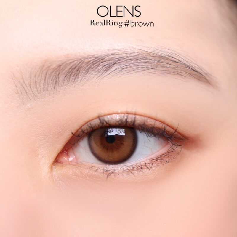 🌼OLENS Real Ring Brown 1Day (กล่อง 5คู่)🍁 | Lazada.co.th