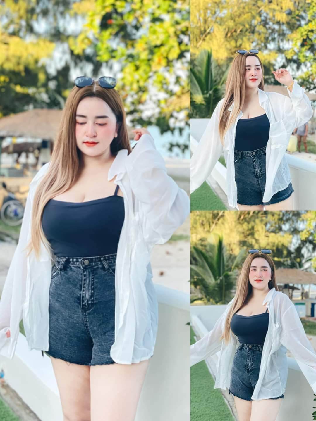 🔥ไซส์ใหญ่🔥อก 40-52 เสืัอสายเดี่ยว + เสื้อคลุมชีฟอง | Lazada.co.th