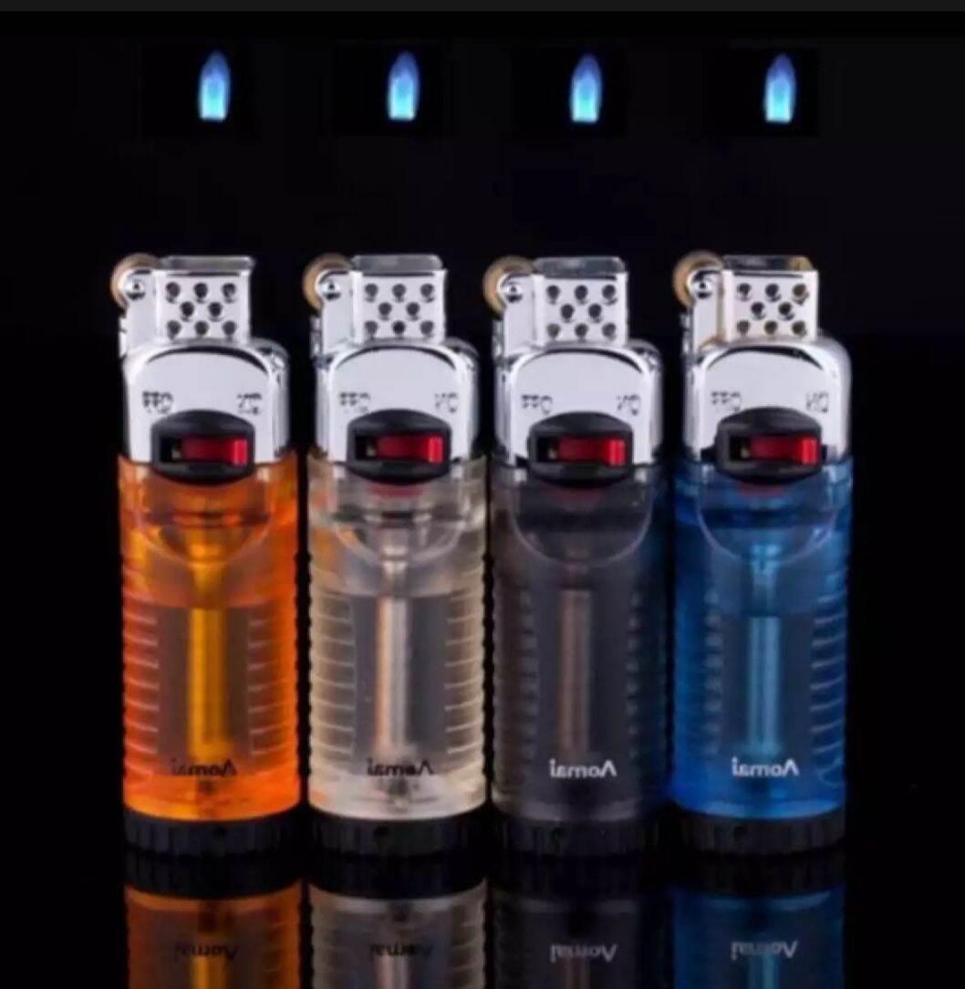 Lighter ไฟแช็คแฟชั่น มีน้ำหนักเบา พกพาง่าย ขนาดเล็กกะทัดรัด เป็นไฟฟู่ ...