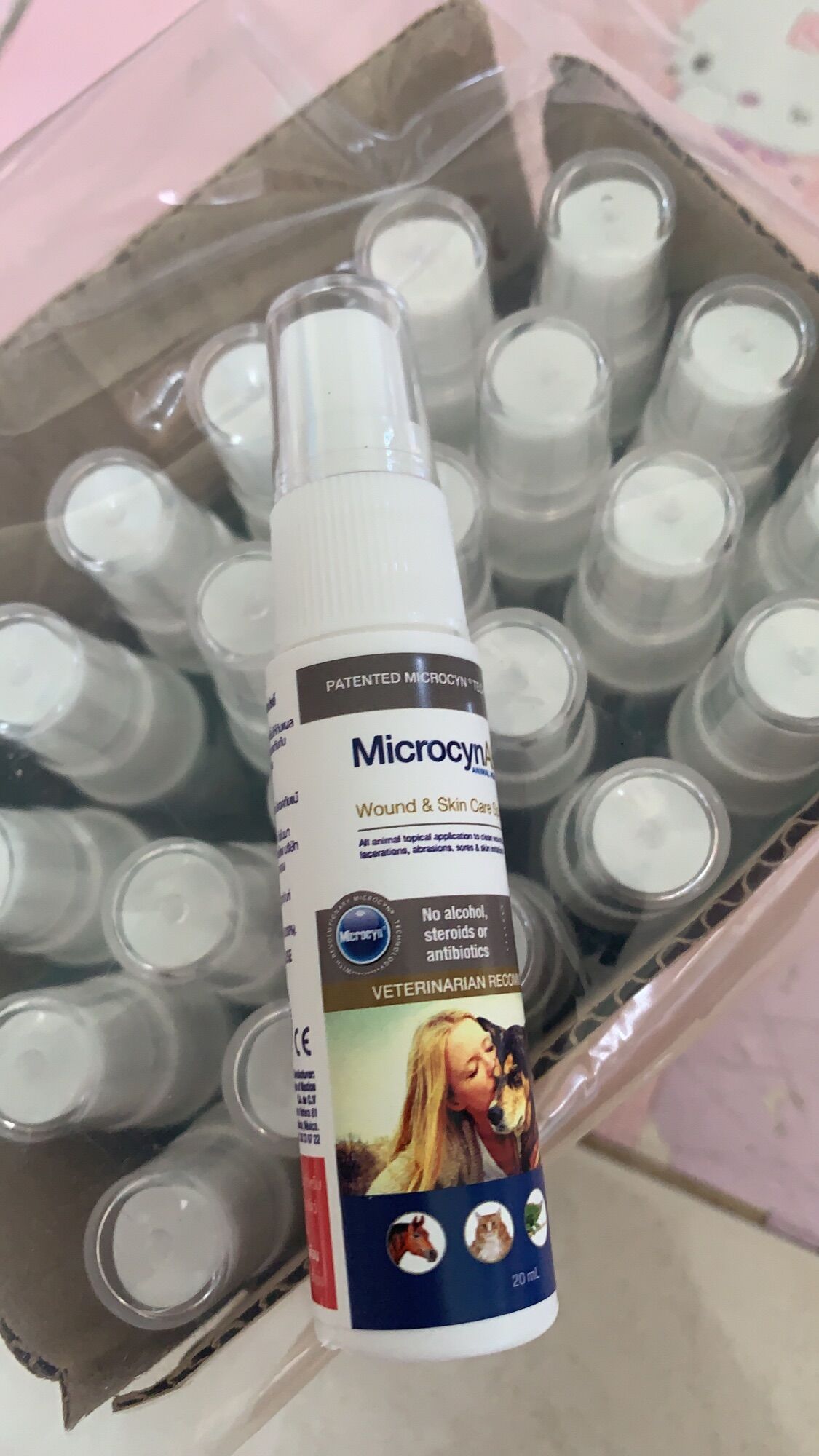 Microcyn Ahนาโนพ่น แผล เชื้อรา สัตย์เลี้ยงแท้ ใหม่exp26 - Kra Am_ shop ...