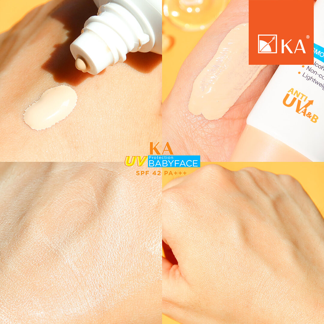 ผลิตปี 22 กันแดดสีเนื้อ หน้าเด็ก KA UV PROTECTION BABYFACE SPF42 PA+++ - โอปป้า ช็อป - ThaiPick