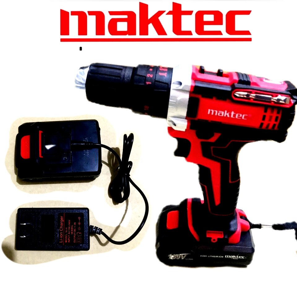 สว่านไร้สาย Maktec 3ระบบ 149 V มีระดับน้ำในตัวทอร์ค 80/22nm - uraiwa2525 - ThaiPick