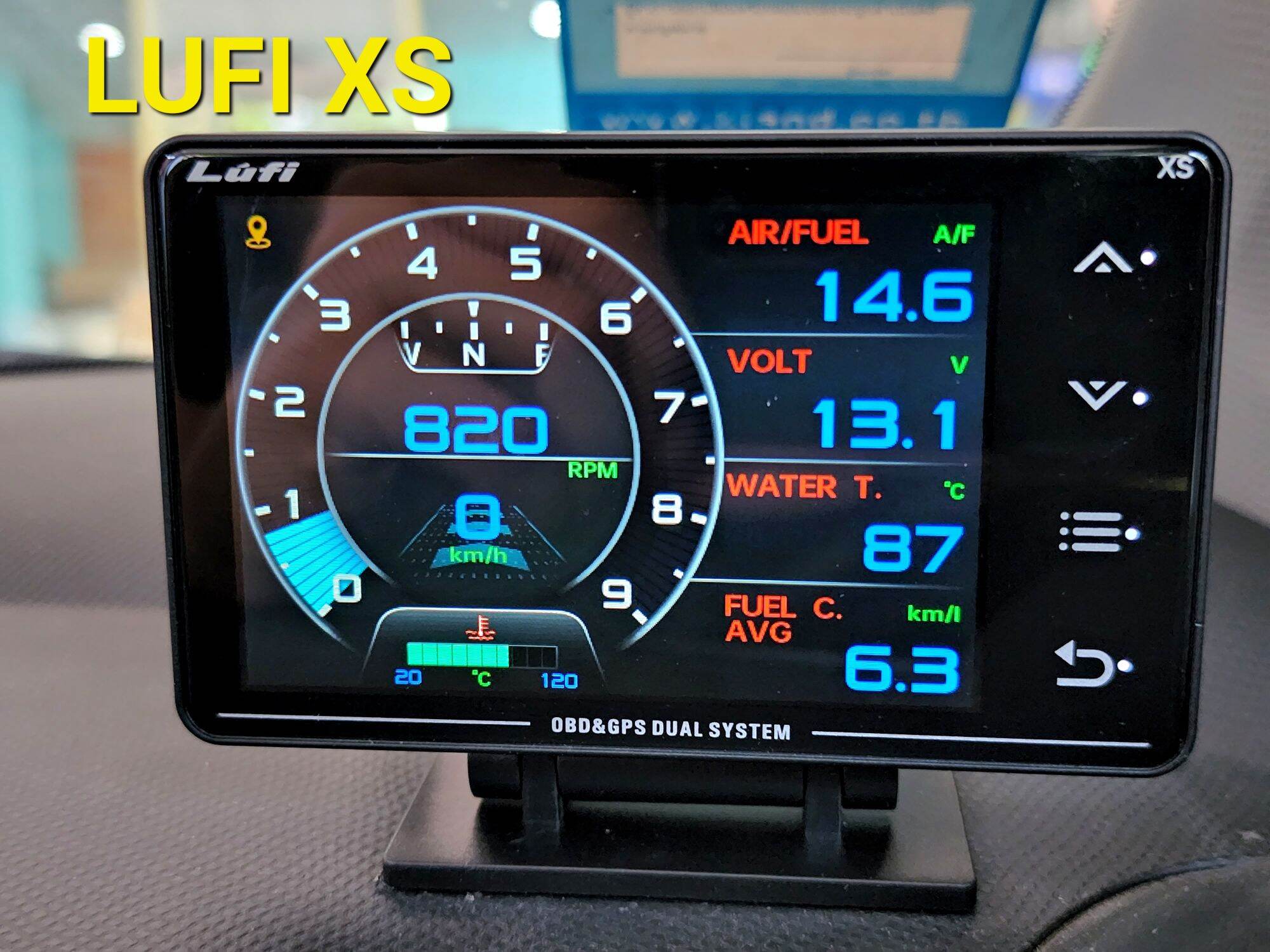 LUFI XS เกจ obd2 3ฟังก์ชั่นในตัวเดียว OBD2GPS G SENSOR รุ่นใหม่ล่าสุด ...