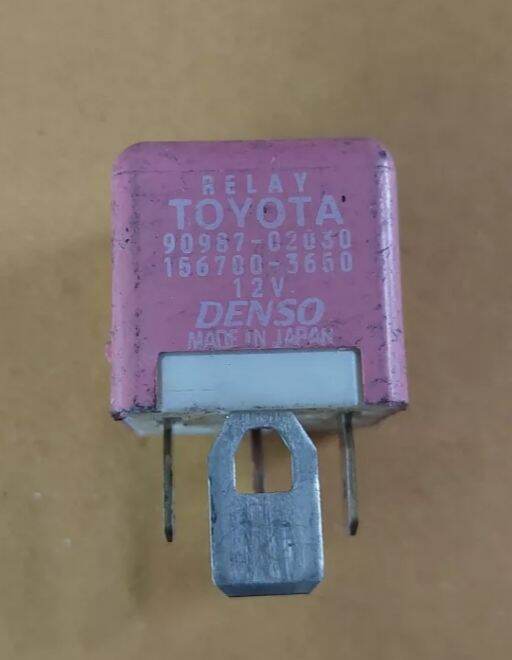 รีเลย์ TOYOTA DENSO 12V รีเลย์คอมแอร์ รีเลย์สตาร์ทมือ 2 ญี่ปุ่น ...