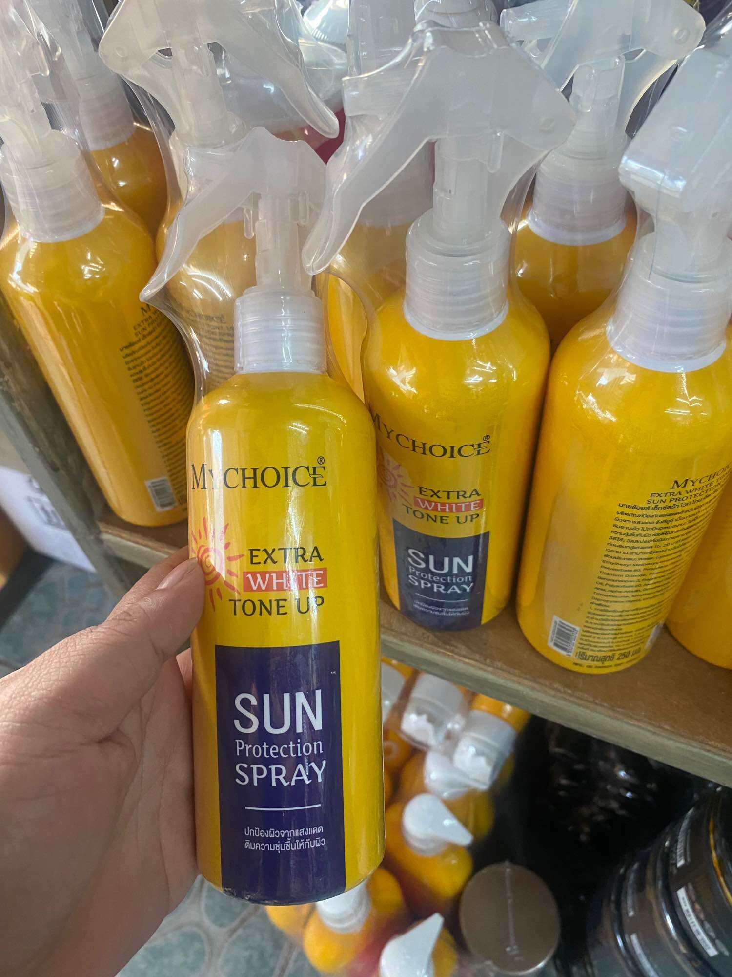 สเปรย์ กันแดด มายซ้อยกันแดดมายช้อยส์ My Choice Sun Block SPF 60 PA ...