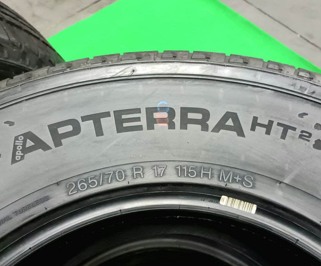 ยางใหม่ค้างปี 26570R17 Apollo Apterra HT2 ผลิตปี 2021 ประกันบวม 2 ปี ...