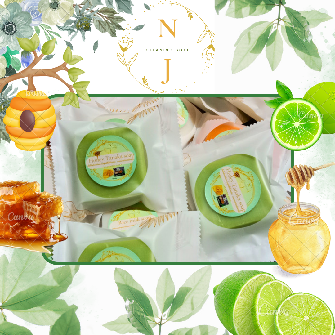 สบู่น้ำผึ้งมะนาว ทานาคา Tanaka Honey Lemon Soap ขนาด 65 กรัม. | Lazada ...