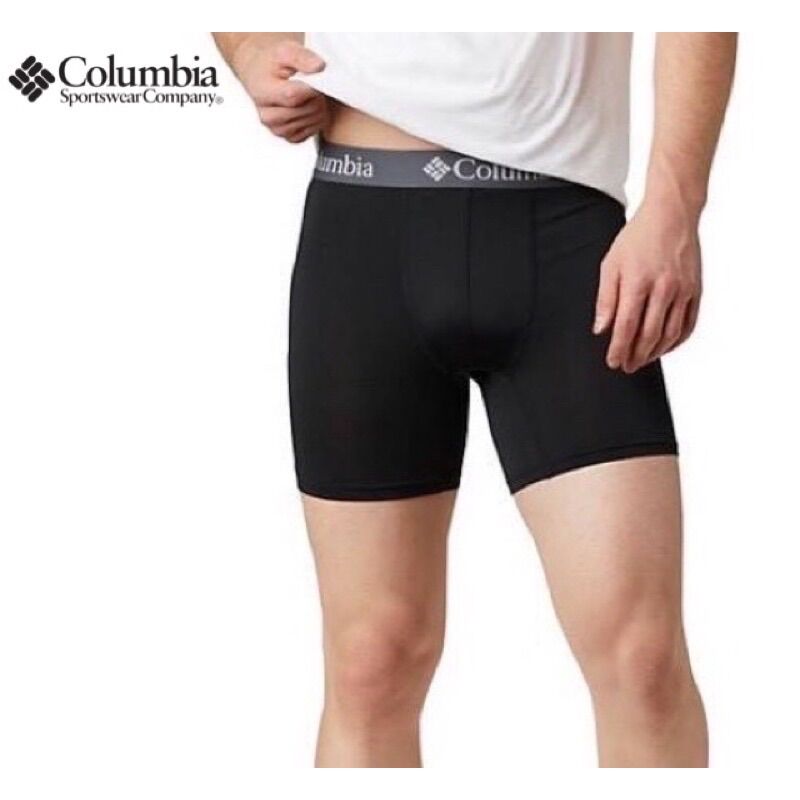 กางเกงในผู้ชายโคลัมเบียBoxer Columbia Poly Stretch Boxer Brief กางเกงบ็ ...