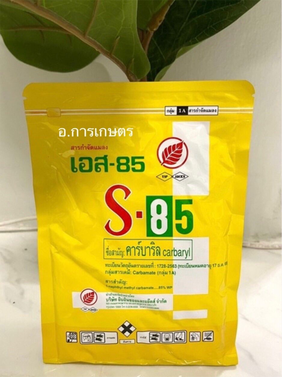 (เก็บคูปองส่งฟรีที่หน้าหลัก) สารกำจัดแมลง s85 ยาฆ่ามด s85 ยากำจัดแมลง เอส85 ขนาด100กรัม - อ. ...