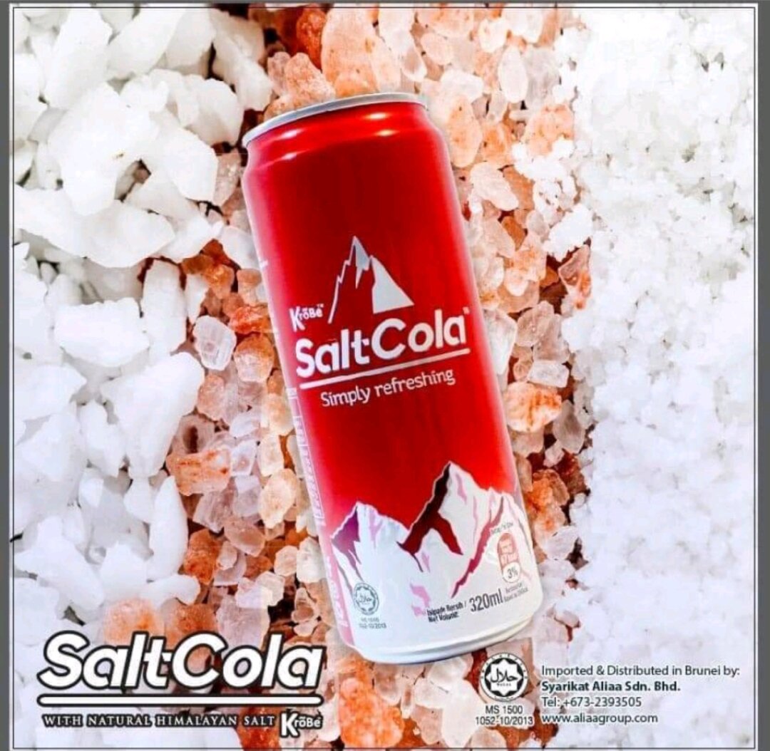(1กระป๋อง) Salt-Cola HIMALAYAN โค้กเกลือหิมาลายัน ขนาดกระป๋อง320มล. ...