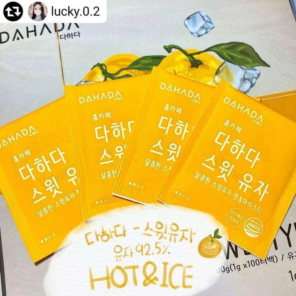 แบ่งขายซอง ชาดาฮาดา DAHADA Tea bag 다하다 รวมชาดาฮาดา ของแท้จากเกาหลี ...