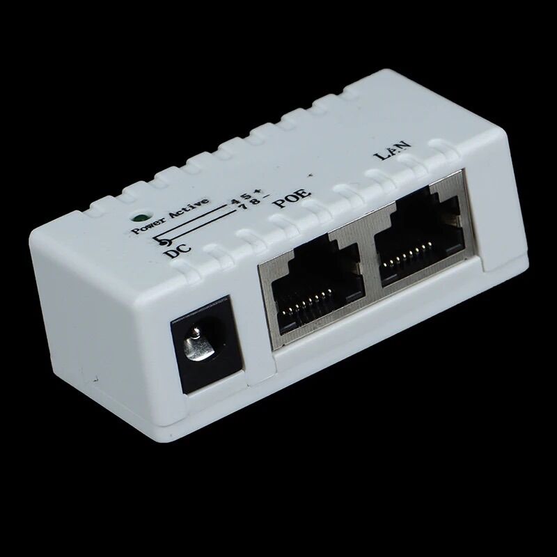 1PC 2V - 48V Passive POE สำหรับกล้อง IP โทรศัพท์ VoIP เครือข่าย AP ...