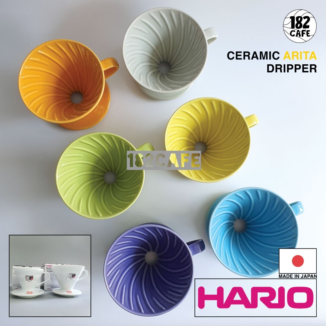JARIO x HARIO ดริปเปอร์ V60 HARIO เซรามิก (แท้จากญี่ปุ่น) HARIO V60 ...