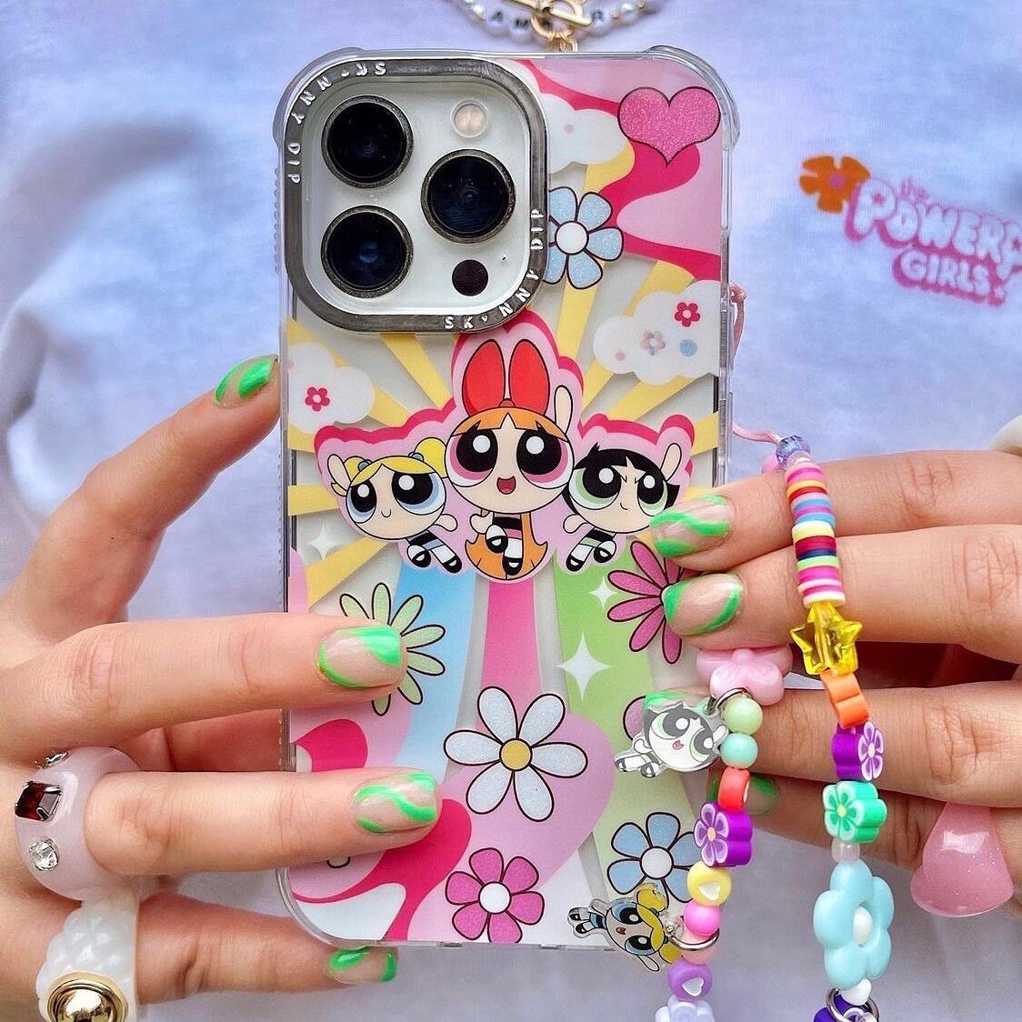พร้อมส่ง - Powerpuff Girls x Skinnydip Flower Power Shock Case ...
