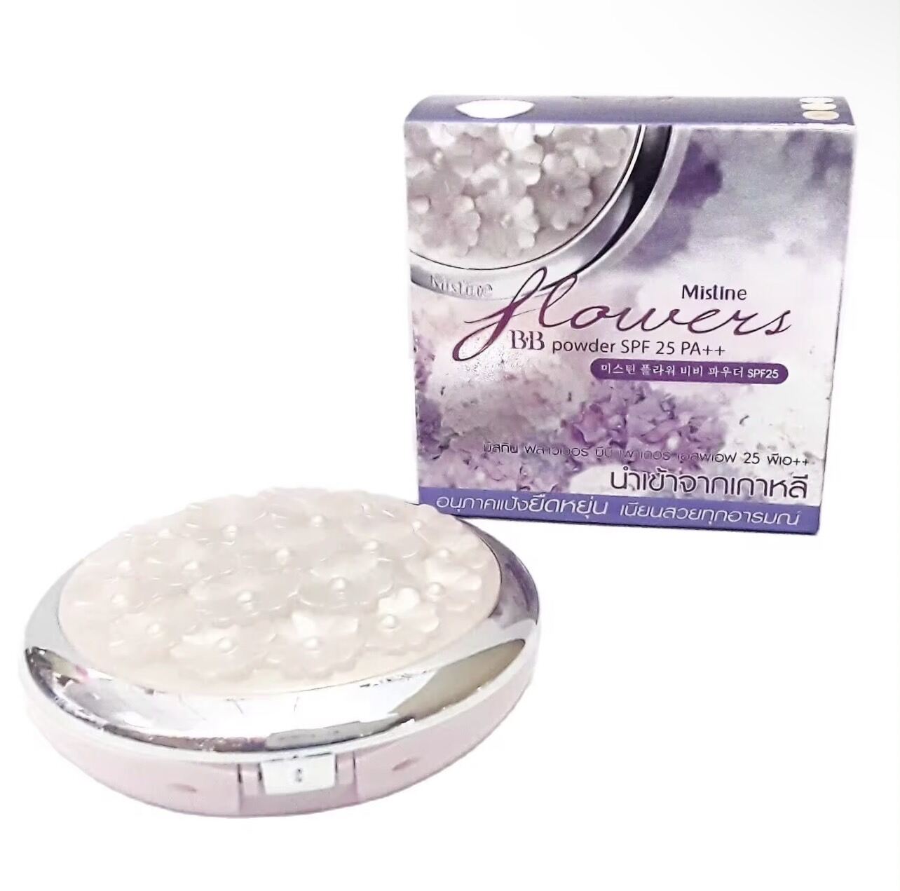 Mistine bb flower powder แป้ง ตลับ มิสทีน บีบี ฟลาวเวอร 10gs1 - น้องณิก ...