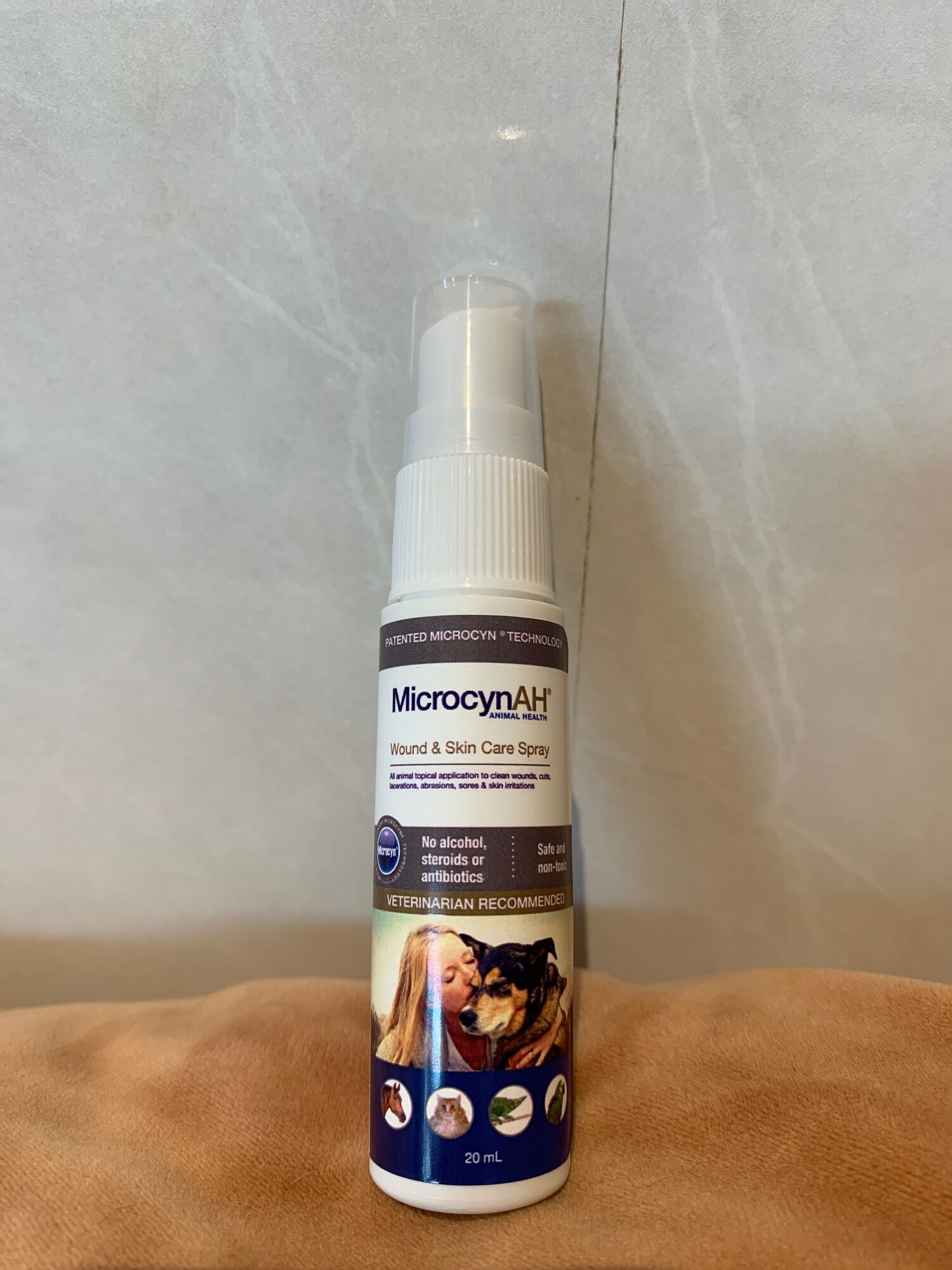 MicrocynAH Wound & Skin Care Spray 20 มล. สเปรย์ฉีดพ่นบนผิวหนัง เพื่อ ...
