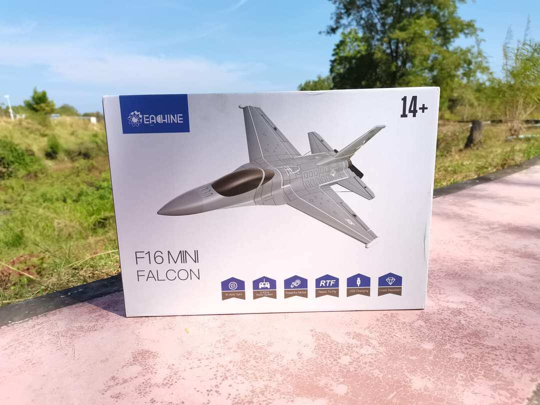 เครื่องบินบังคับวิทยุ Eachine Mini F16 Falcon 365mm Wingspan EPP 2.4G 6 ...