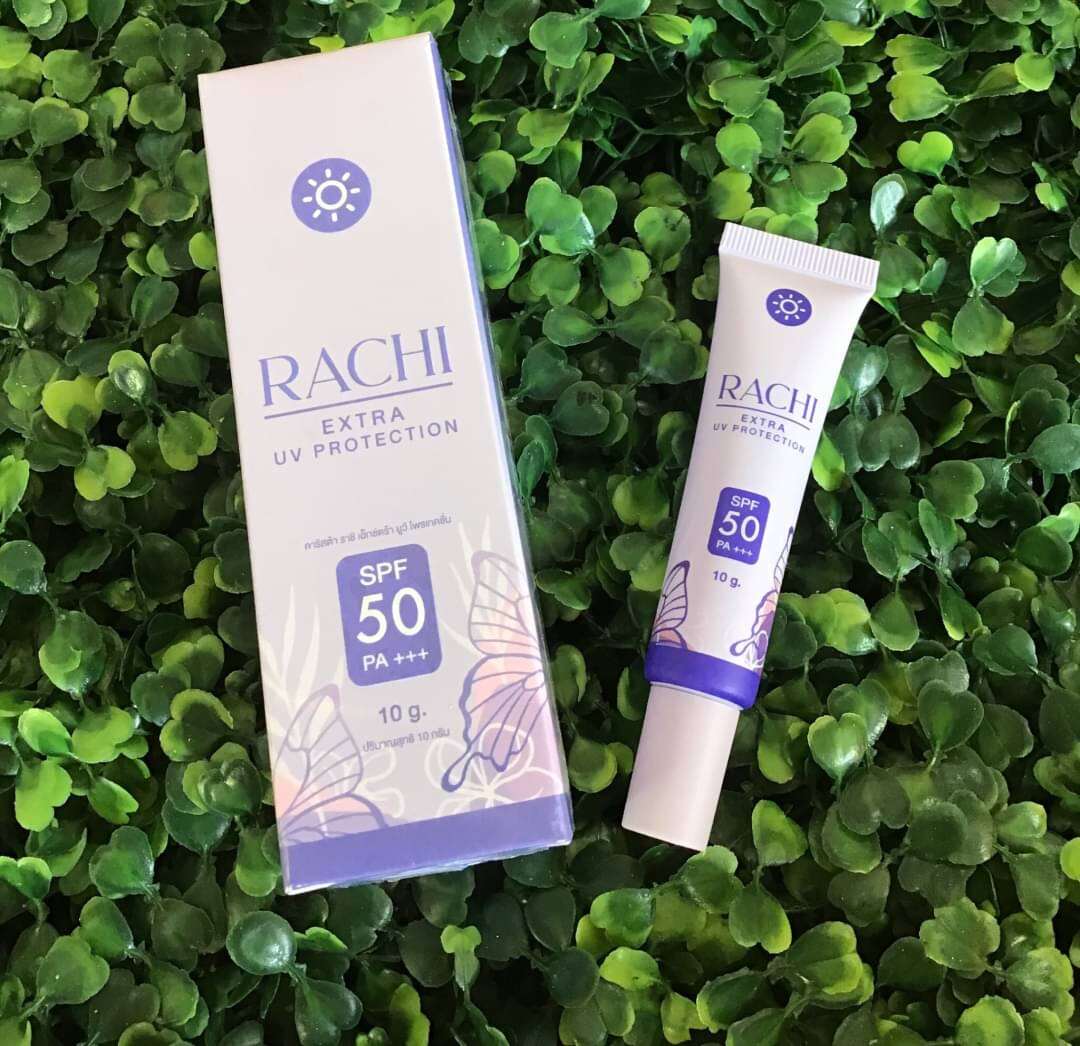 RACHI extra UV protection SPF50 PA+++ 10g ราชิ กันแดดราชิ 3 in 1 รอง ...