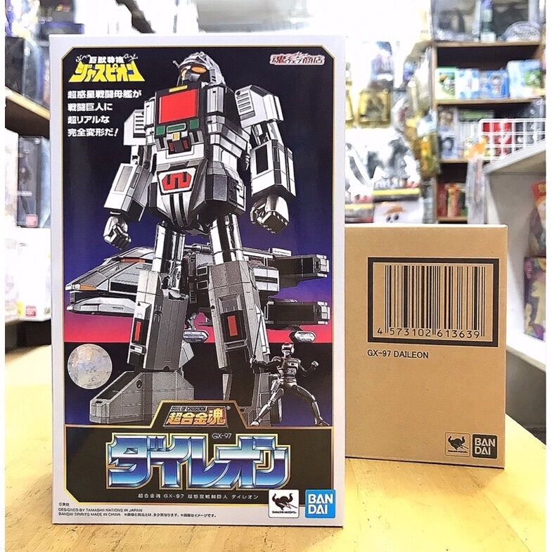 *Limited P-bandai* หุ่นเหล็ก Soul of Chogokin SOC GX-97 Daileon (Lot JP ...