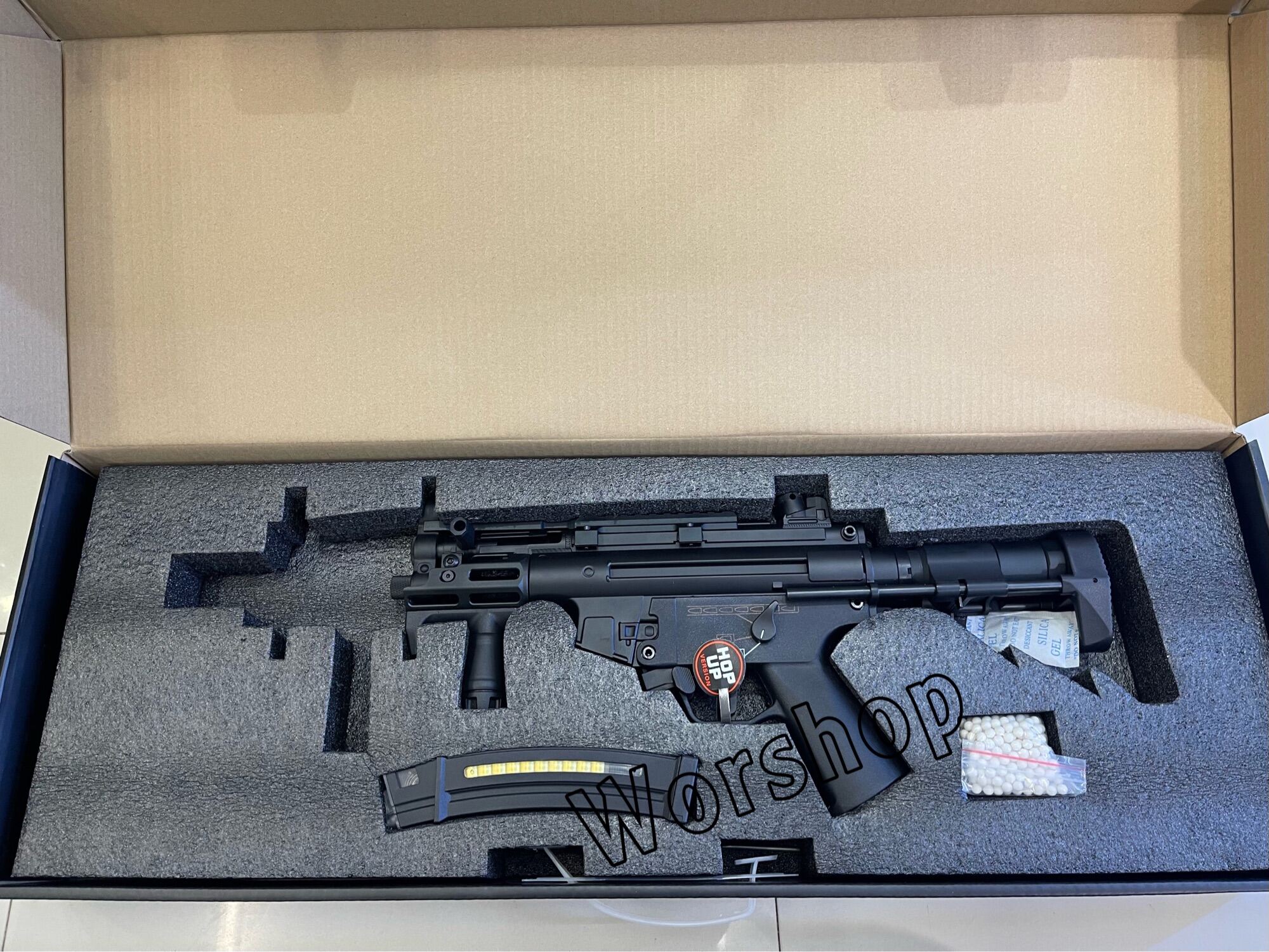 ปืนบีบีกัน รุ่น MP5K Custom M-LOK PDW - Cyma CM.041L Platinum มือ1 - WS-ZEERRANGSIT - ThaiPick