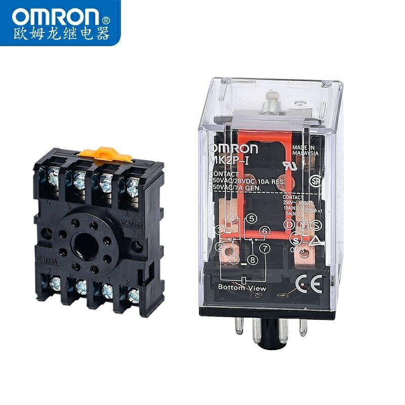 Relay ของแท้ รีเลย์ Omron MK2P-I MK3P-l 8ขาและ11ขา 24V 220V 12V 48V 110 ...