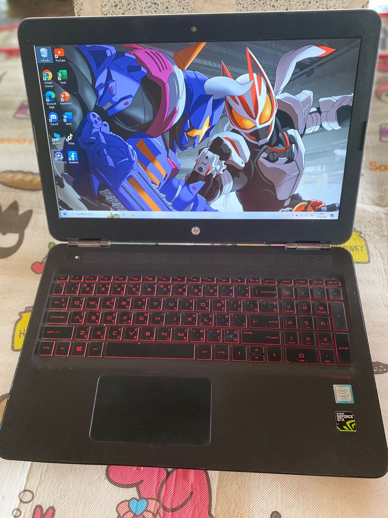 Notebook Gaming i7 Gen7 ram8 GTX 1050 4G M.2 500G1Tb แบตเก็บไฟ - ป๋องแป้ง.คอม - ThaiPick