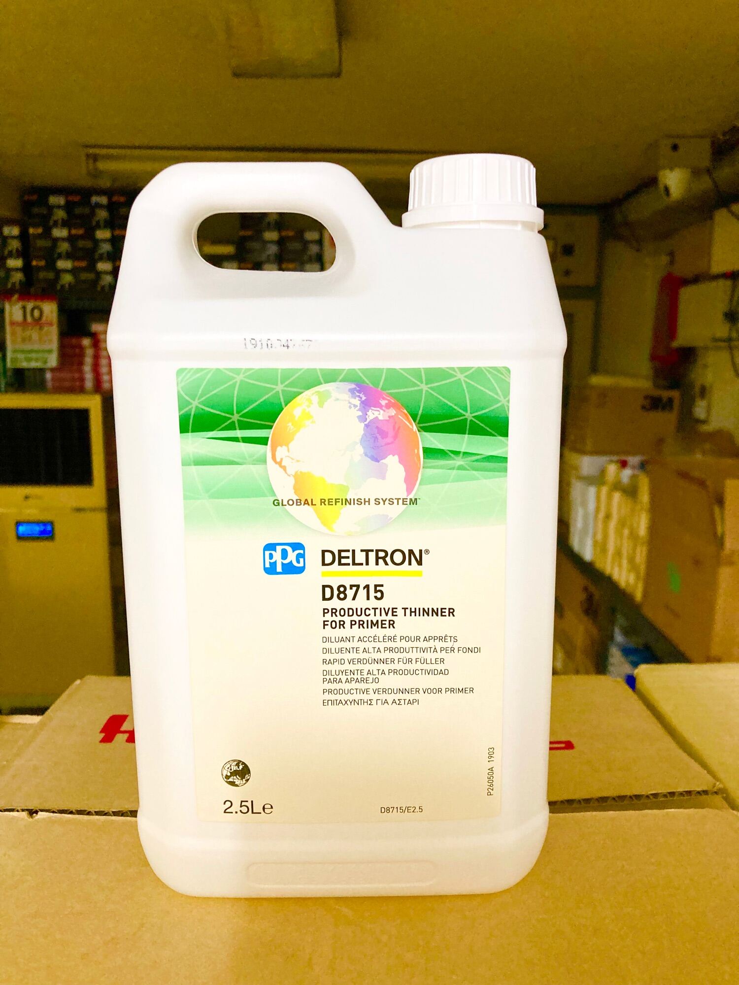 PPG Deltron D8715 Productive Thinner ทินเนอร์เเห้งเร็วพิเศษ ขนาด 2.5 ...