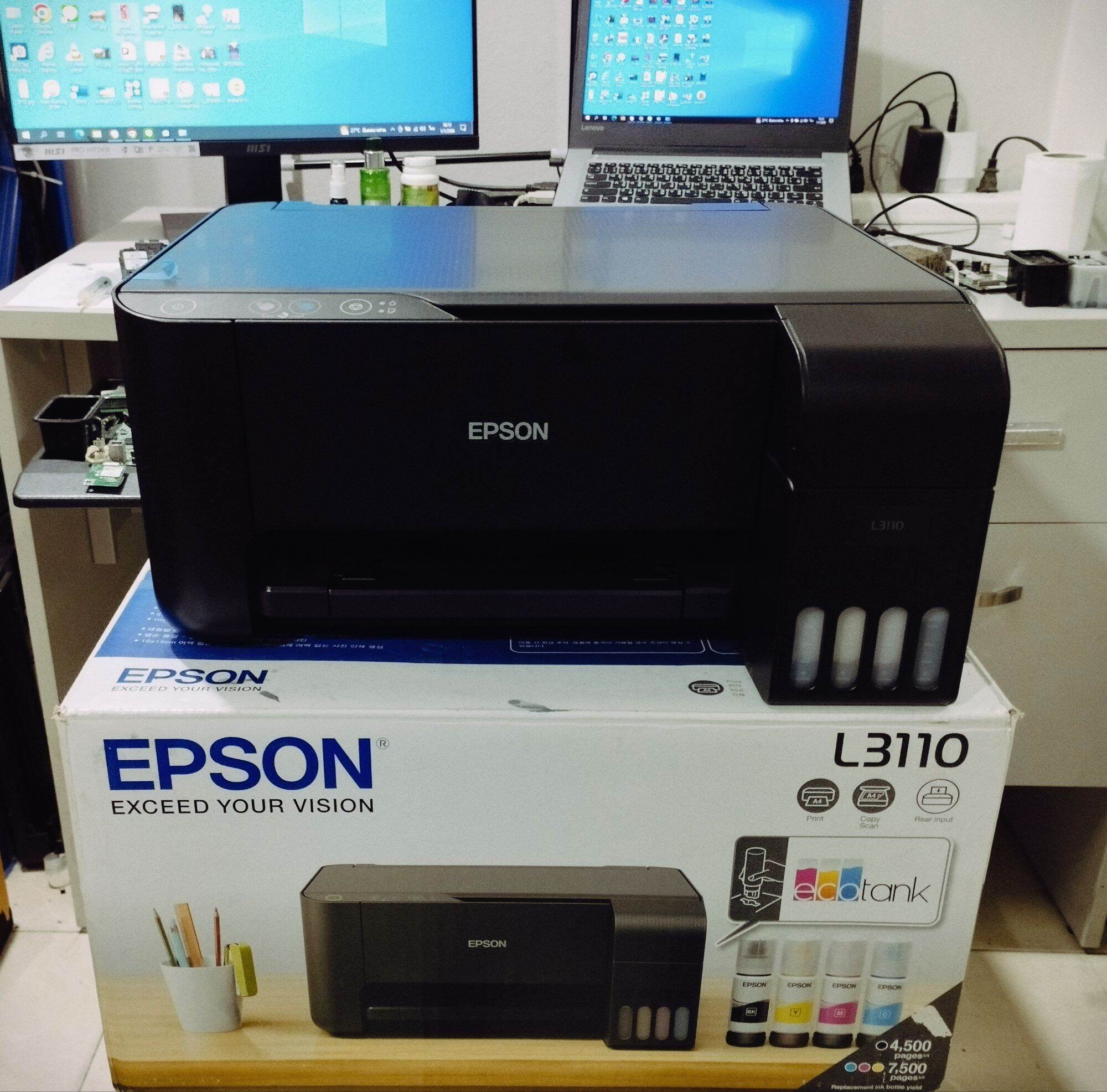 Epson L3110 เครื่องปริ้นเตอร์มือสองพร้อมใช้งาน ประกัน 30 วัน | Lazada.co.th